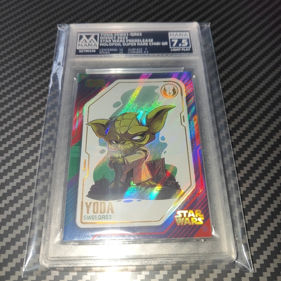 Star Wars | Toys | Yoda Jedi Factory Error Star Wars Holographic Chibi ...
